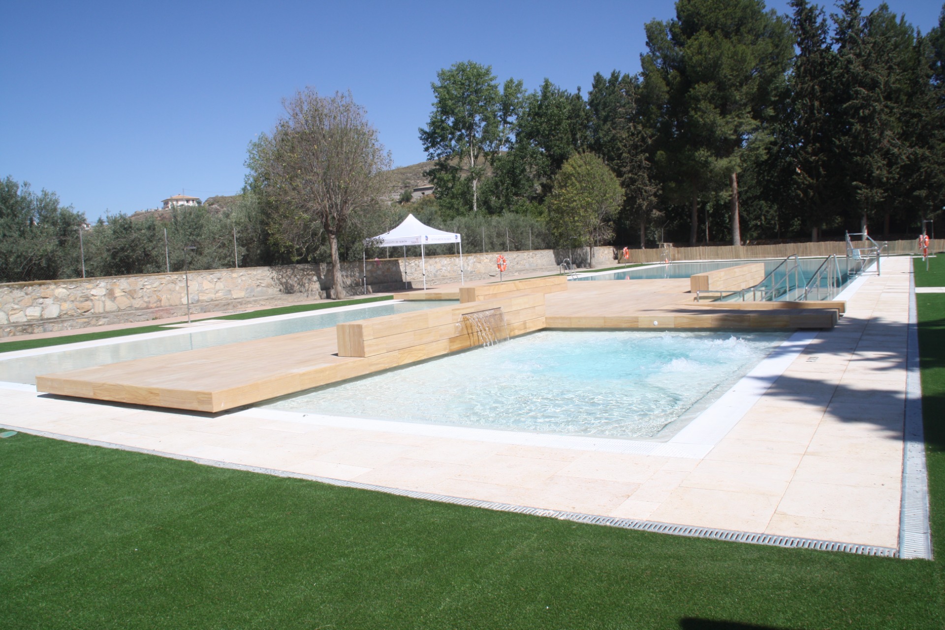 Reforma de piscina municipal de Serón :: LlinaresArquitectura